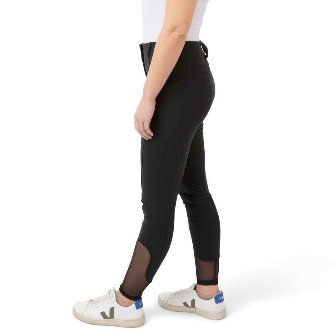 Premium Equestrian Breeches With 2 Side Pockets & Mesh Fabric @ Ankle ...