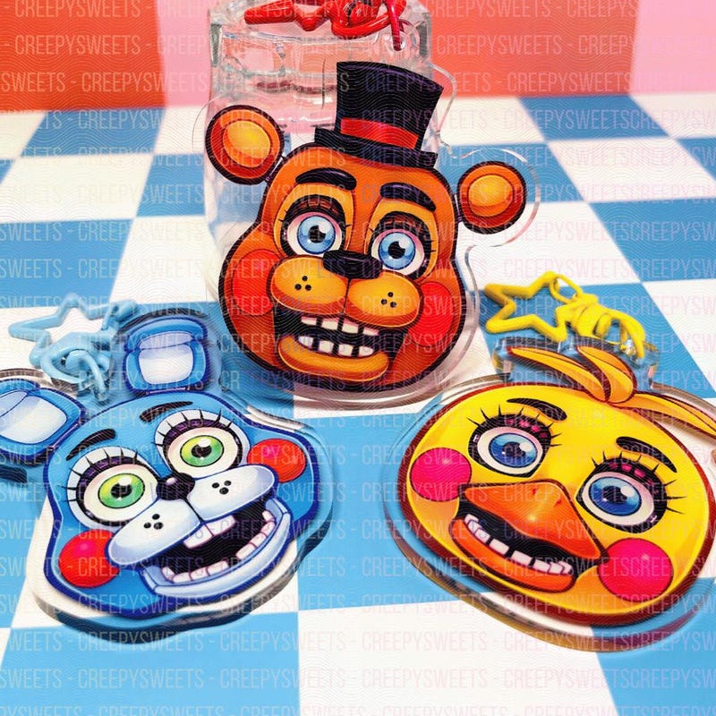 Animatronic Keychains - Etsy