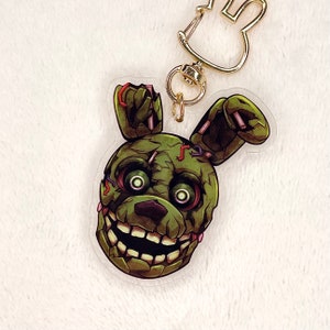 Springtrap, Spring Bonnie, Yellow Rabbit 2.5" Double-sided Acrylic ...