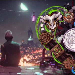 Jinx/ekko Spinning Keychain: Arcane Timebomb Acrylic Charm - Etsy