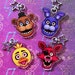 FNAF Security Breach Keychains Glamrock / Shattered Freddy, Monty ...