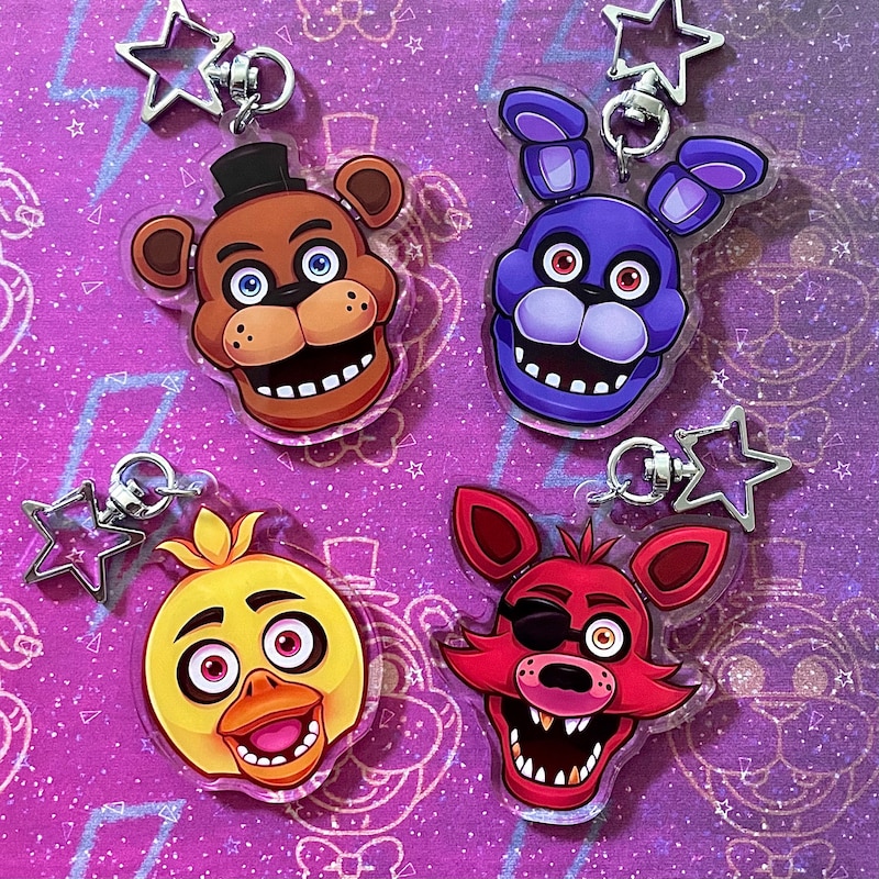 Five Nights at Freddys Keychain - Etsy