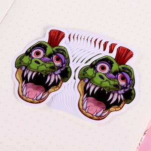 FNAF Security Breach 2.5 Vinyl Stickers Glamrock / Shattered Freddy ...