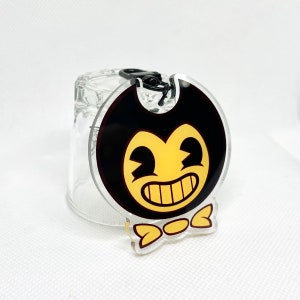 Bendy and the Ink Machine Acrylic Charm Keychain: 2.5" BATIM - Etsy