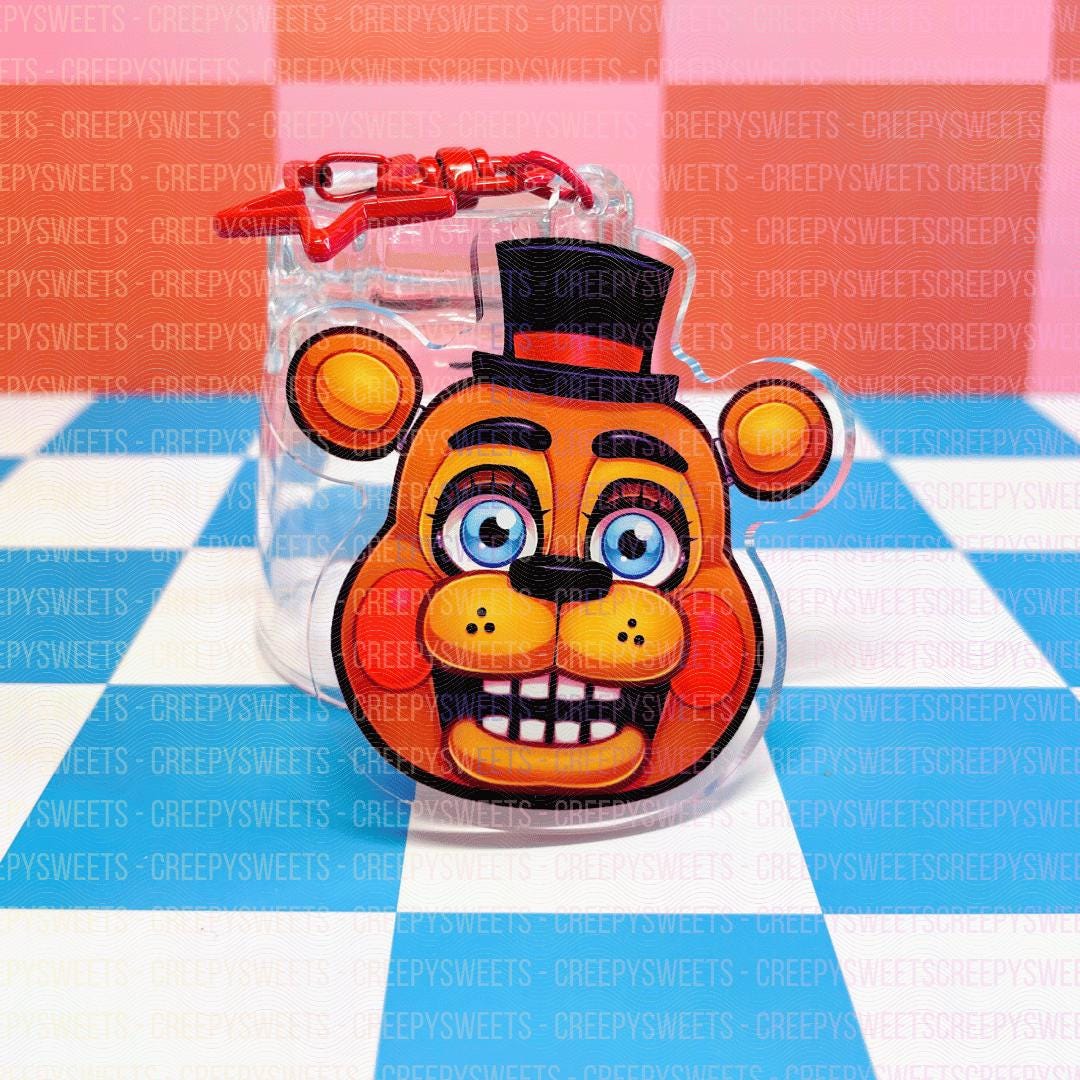 FNAF 2 Toy Animatronic Keychains: Toy Freddy, Toy Bonnie, Toy Chica- 2. ...