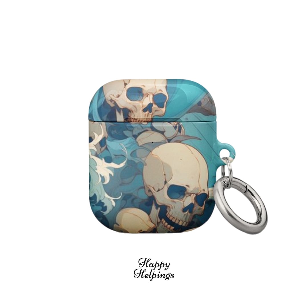 Anime Skulls AirPod Case, AirPod Pro Case, AirPod Case Keychain, AirPod ...