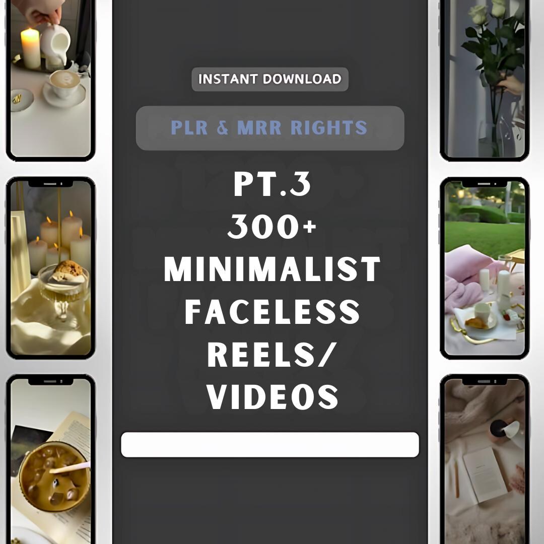 MRR 300+ Reels! Pt.3 - Etsy