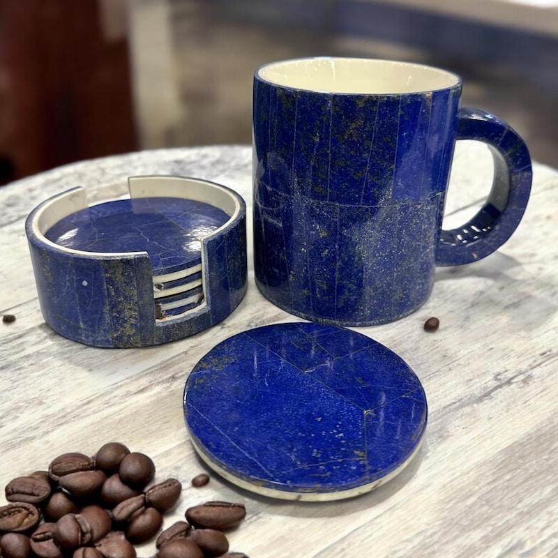 Lapis Lazuli Tea Set - Etsy