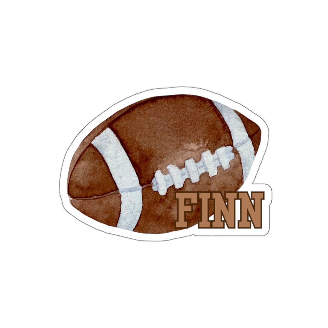 Football Customized Vinyl Sticker, Football Stanley Sticker, Football ...