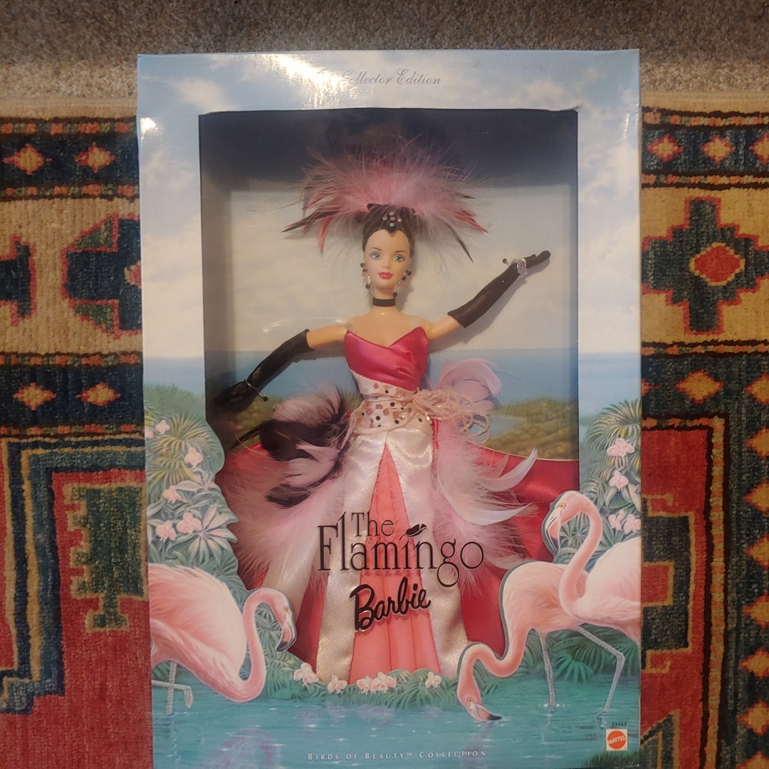 The Flamingo Barbie Doll - Etsy