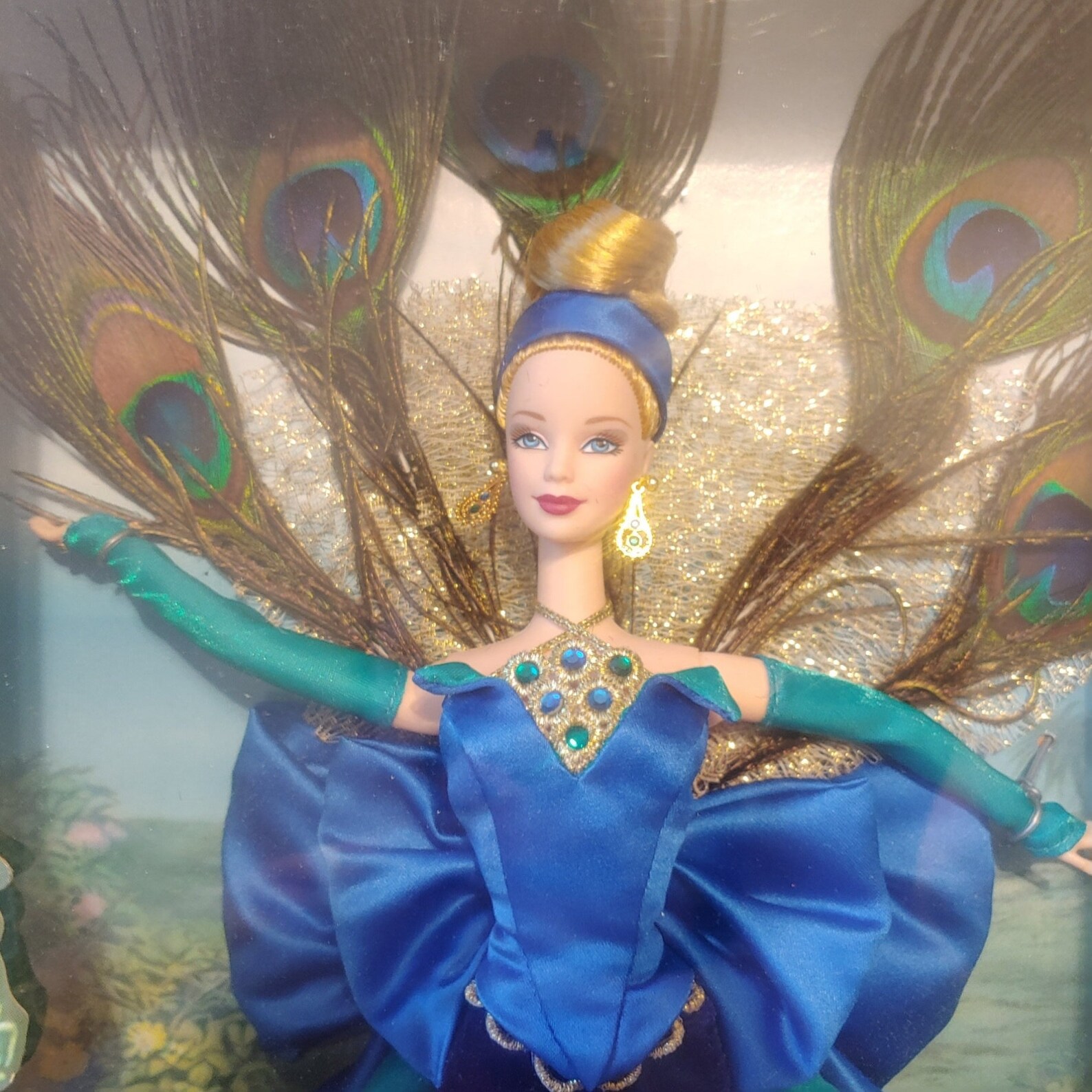 The Peacock Barbie Doll - Etsy