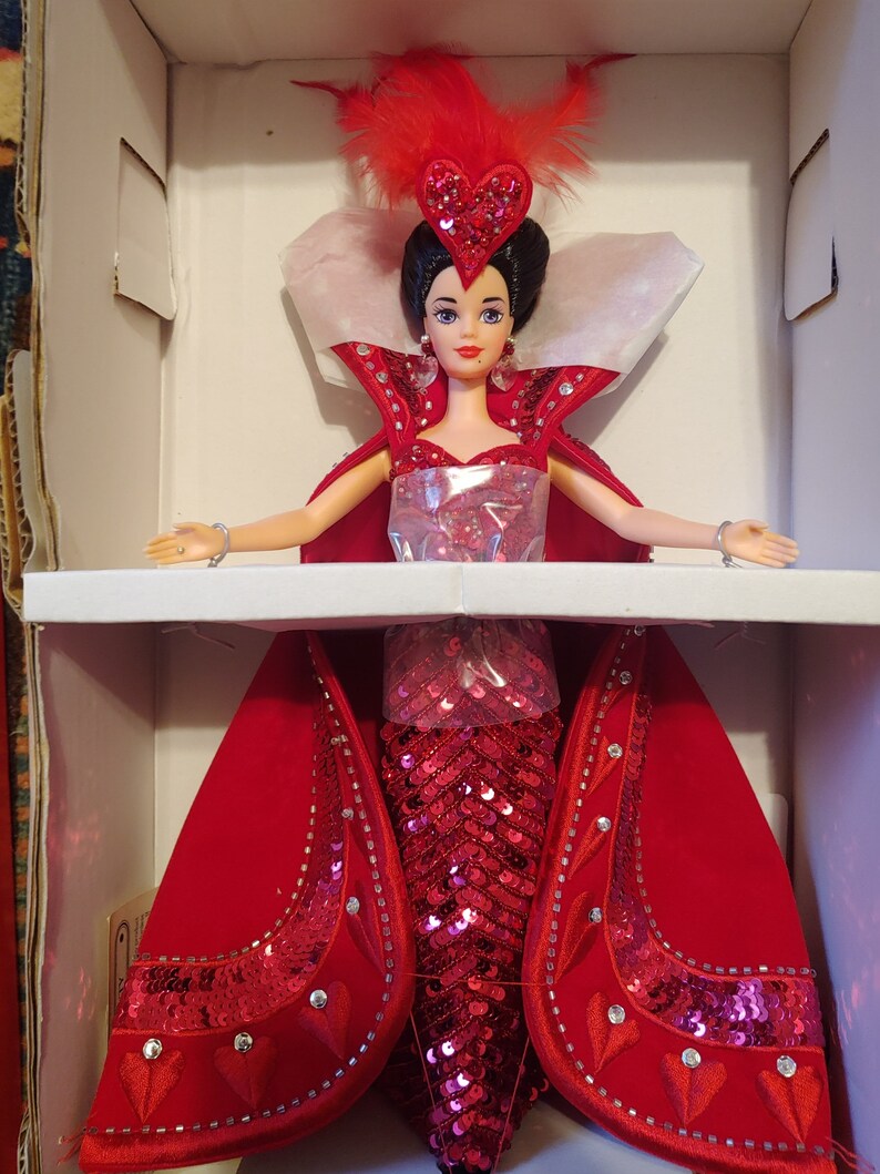 Queen of Hearts Barbie Doll - Etsy