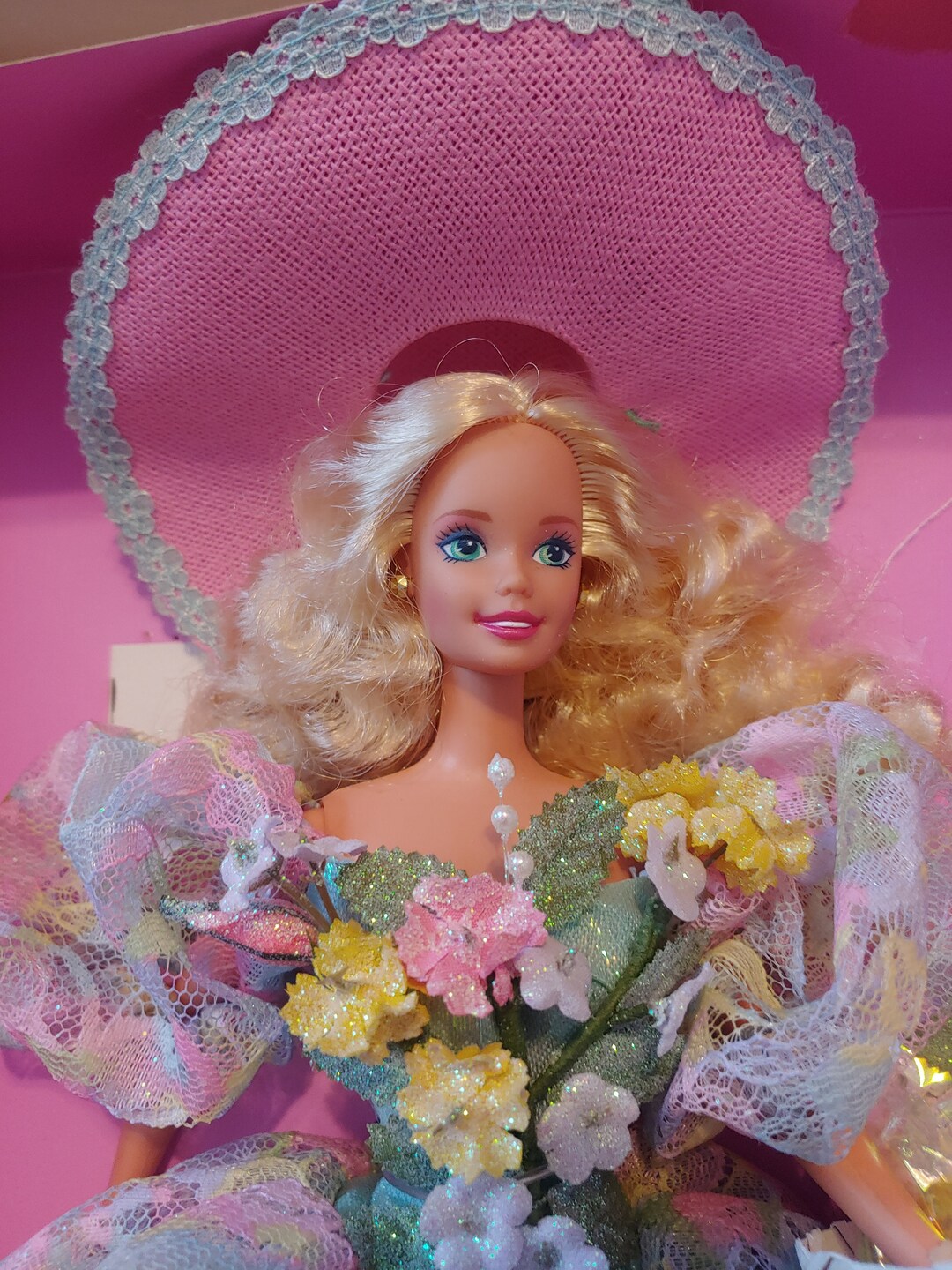 Spring Bouquet Barbie Doll - Etsy