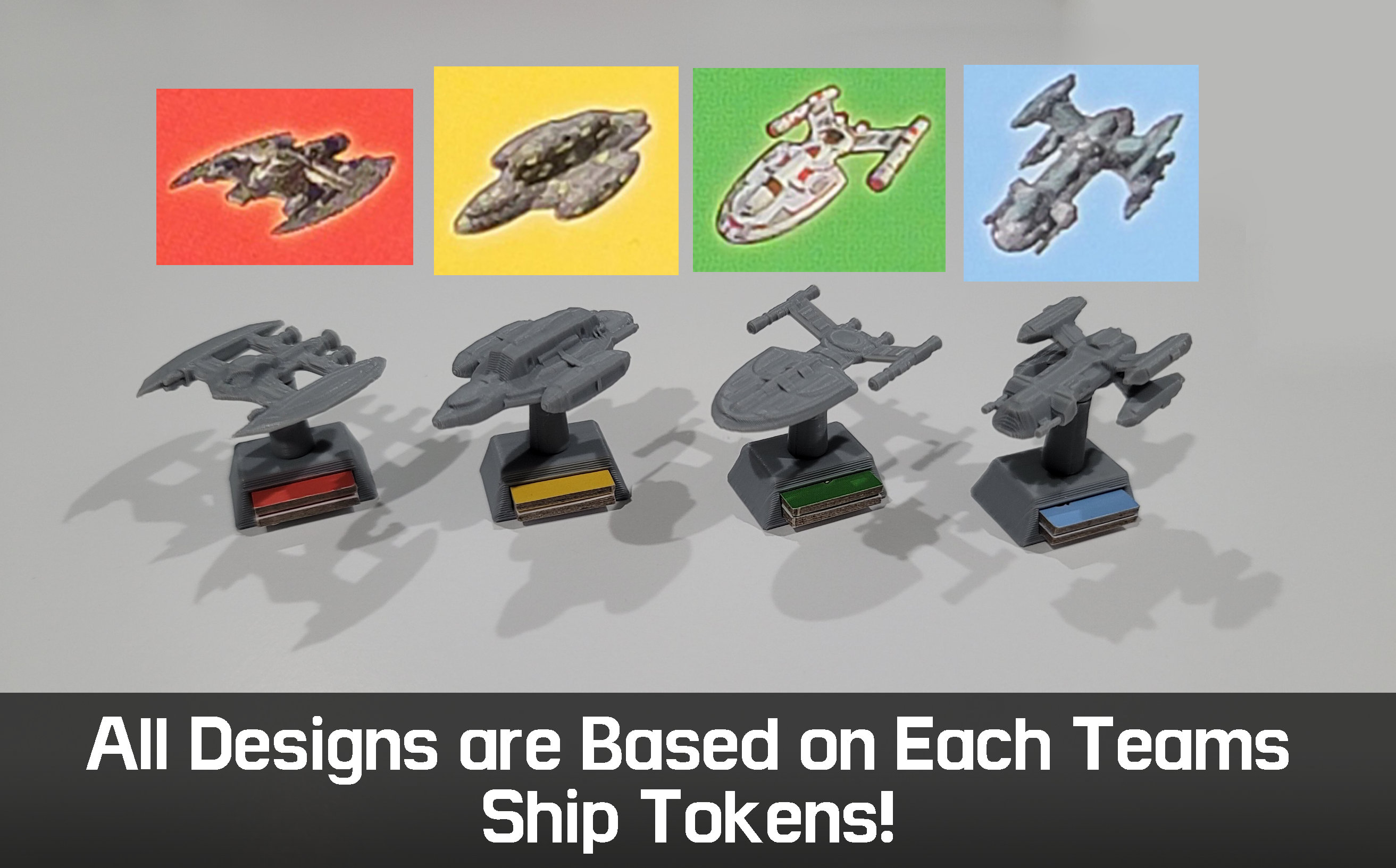 60pc Ship Miniatures W/ Magnetic Stands - Space Empires 4X - Etsy