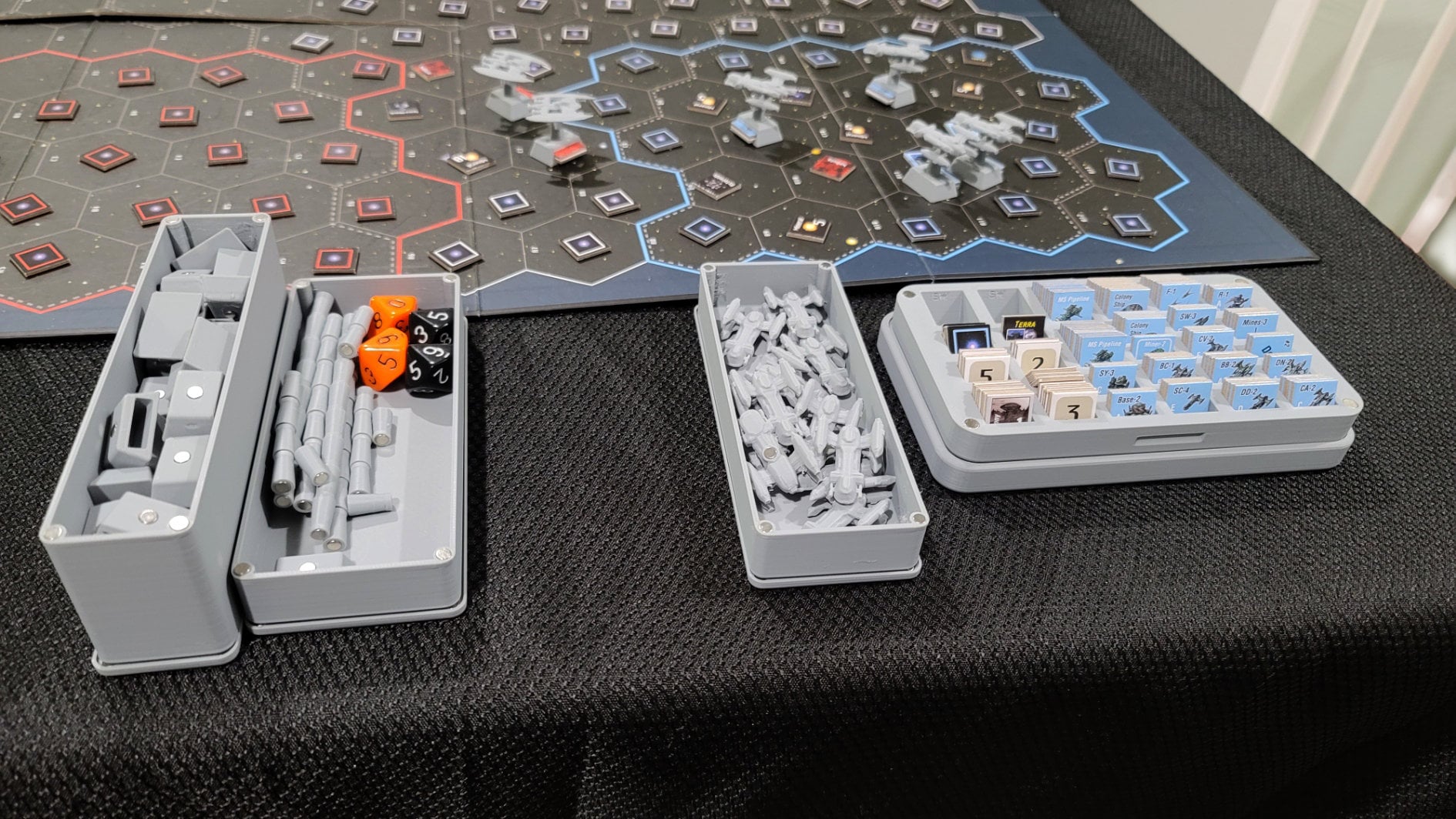 Tile Organizer Boxes / Ship Miniatures Full Kit Space Empires 4X - Etsy