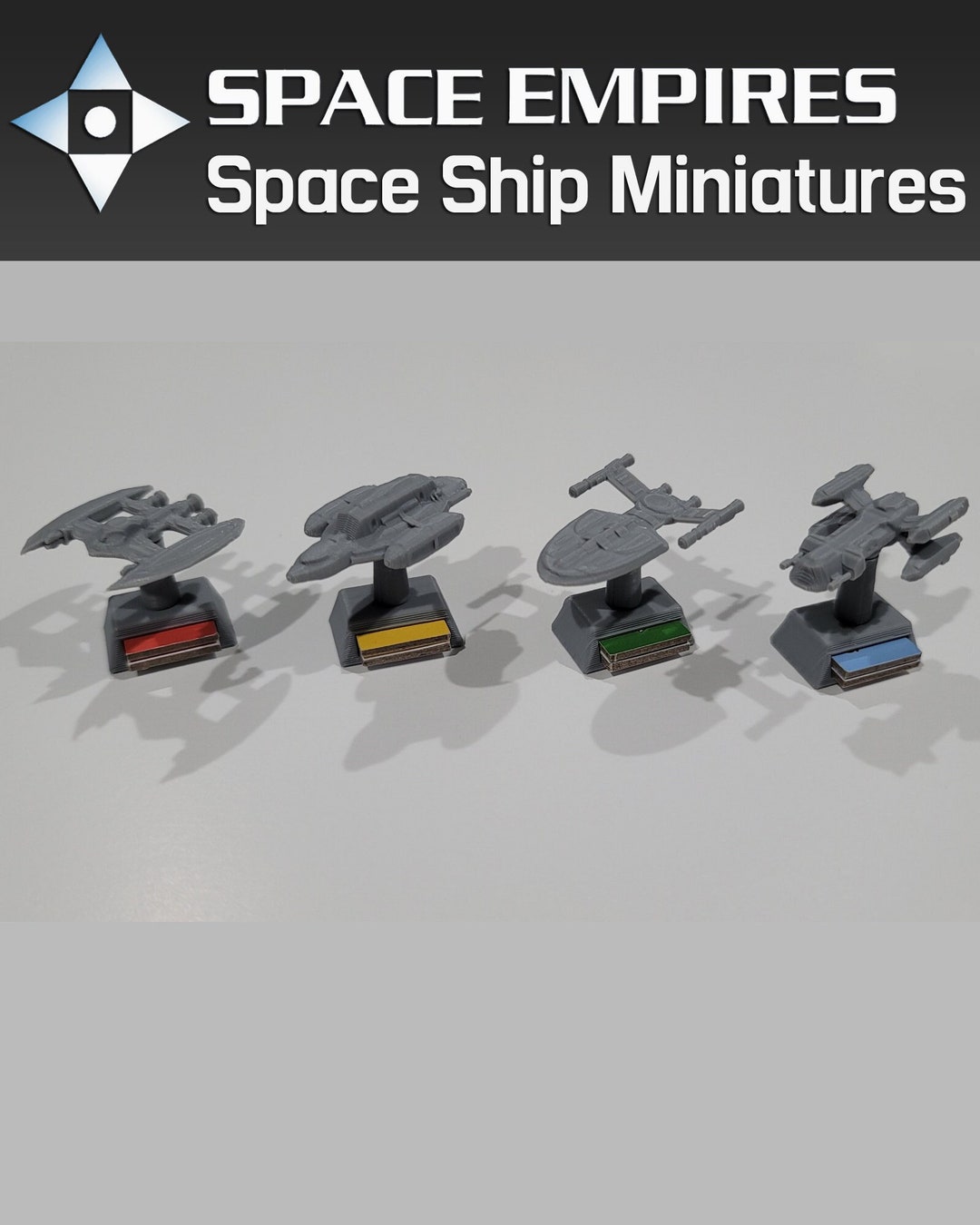 60pc Ship Miniatures W/ Magnetic Stands - Space Empires 4X - Etsy