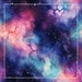 Watercolor Nebula Galaxy Seamless Digital Paper - Starfield Galaxy ...