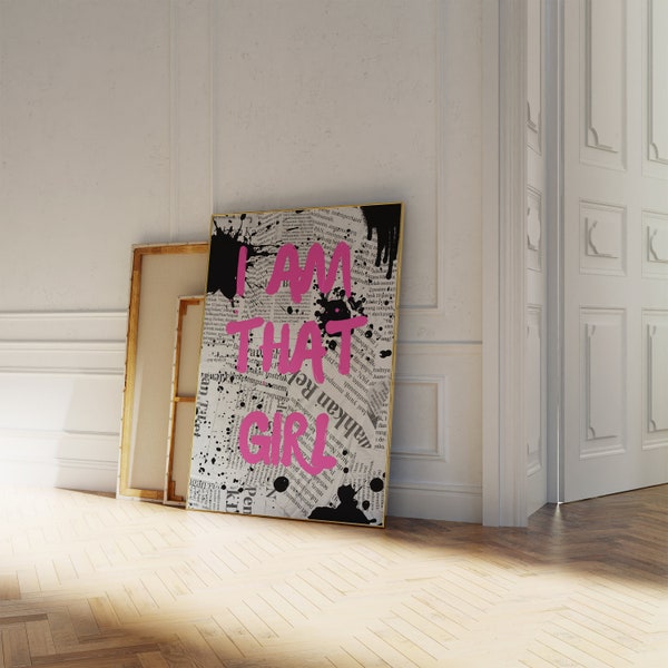 Coquette Pink Heart and Bow Digital Wall Art /poster, Coquette Bow ...