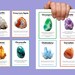 40 Customizable Crystal Cards, Printable Cards With Gemstone Meanings ...