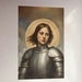 Saint Joan of Arc Poster, St Joan of Arc Art, Traditional Catholic Art ...