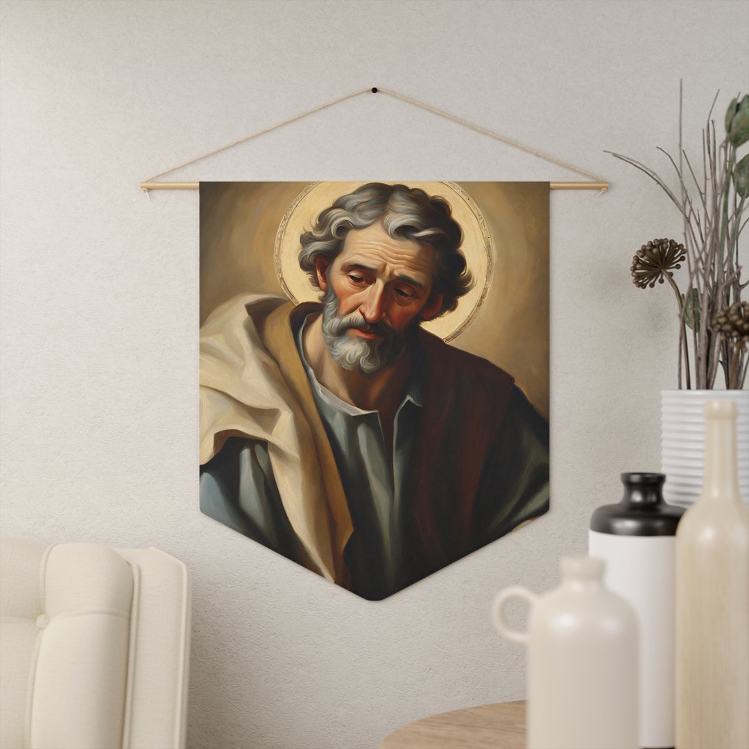 Saint Joseph Pennant - Original Design - Etsy