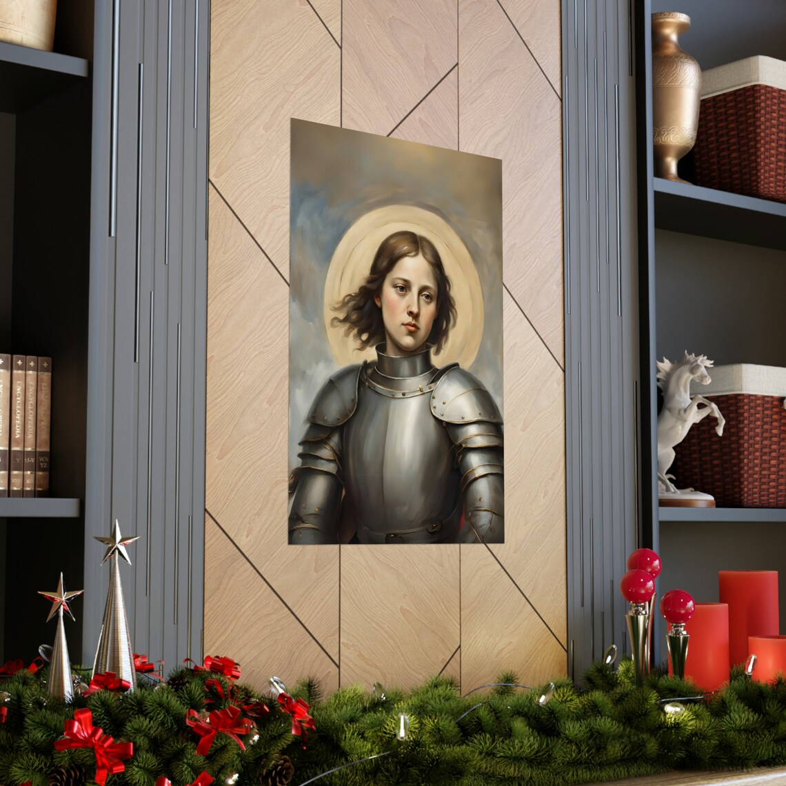 Saint Joan of Arc Poster, St Joan of Arc Art, Traditional Catholic Art ...