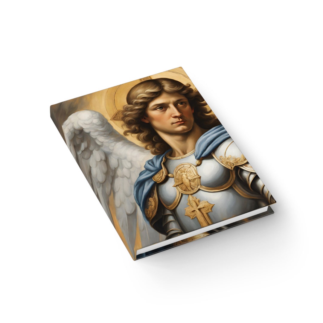 Saint Michael the Archangel Journal Planner Notebook Ruled - Etsy
