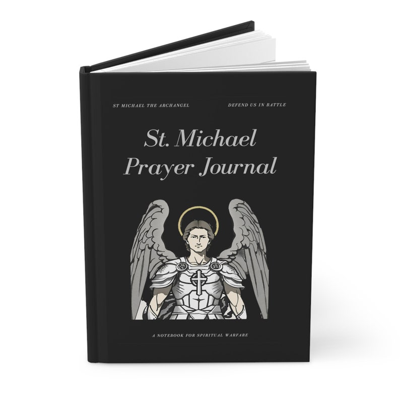 St Michael Blank Prayer Journal, Catholic Spiritual Reflections ...
