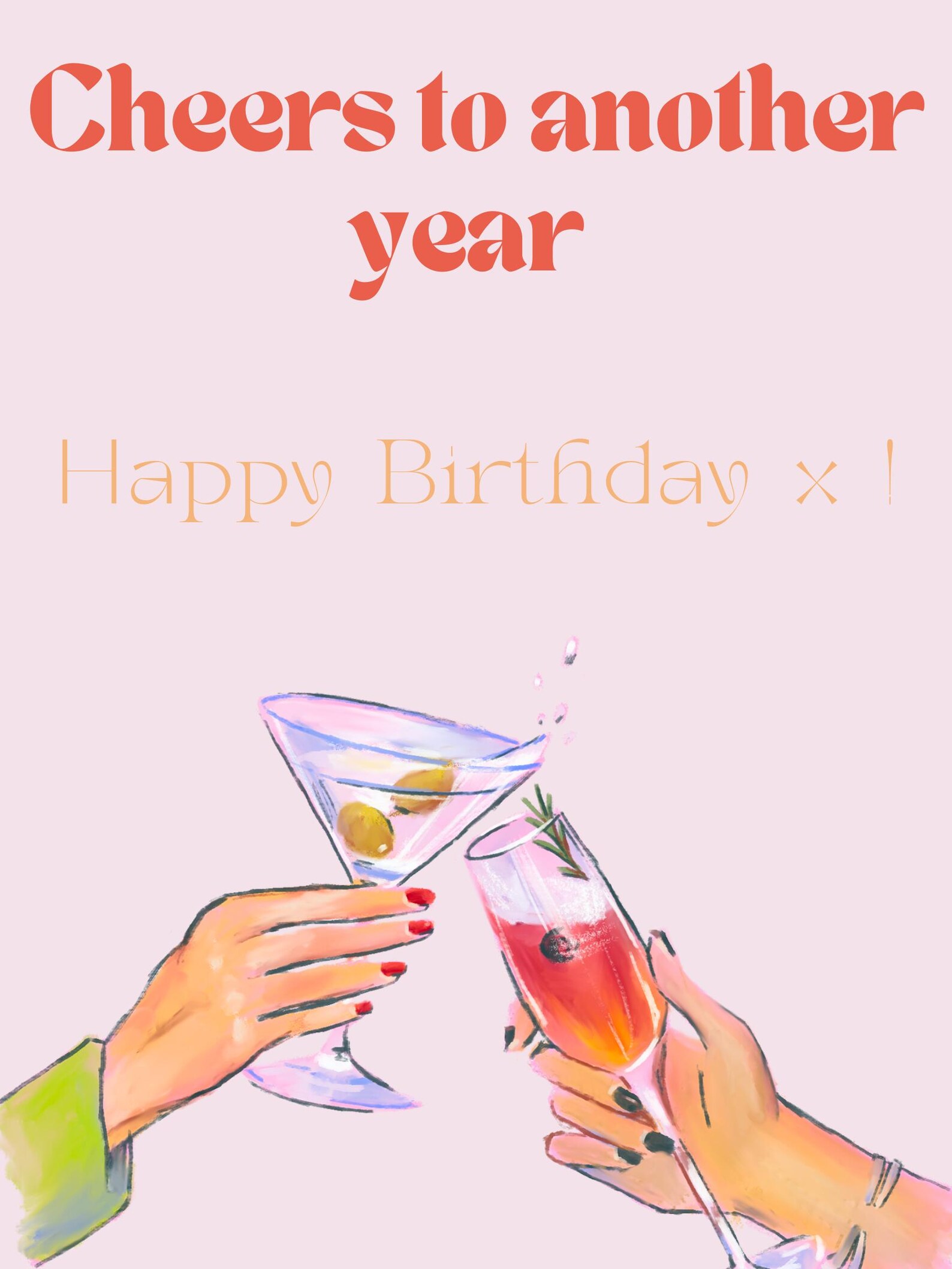 Cheers to Another Year! - Etsy