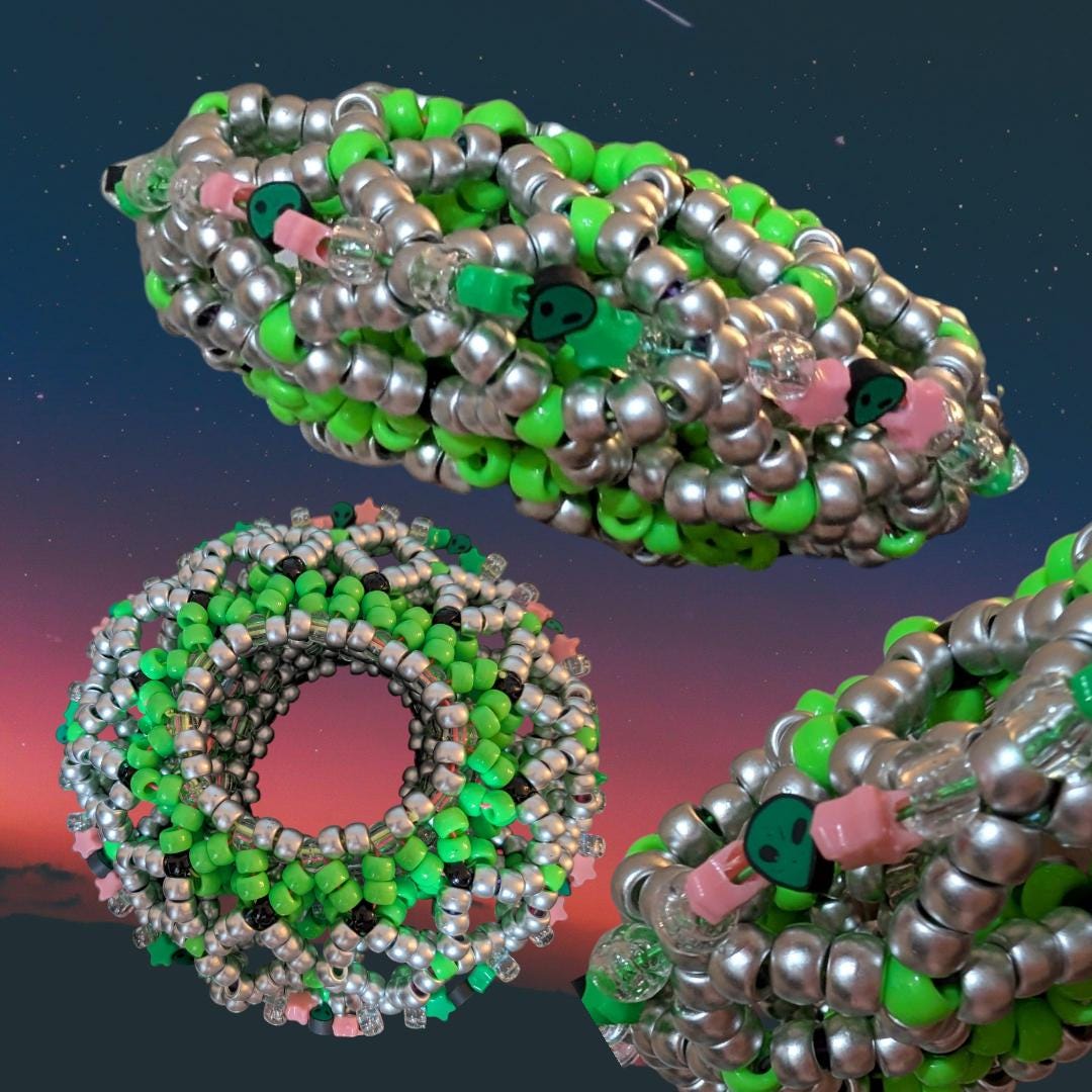 Large Kandi Cuffs - Etsy