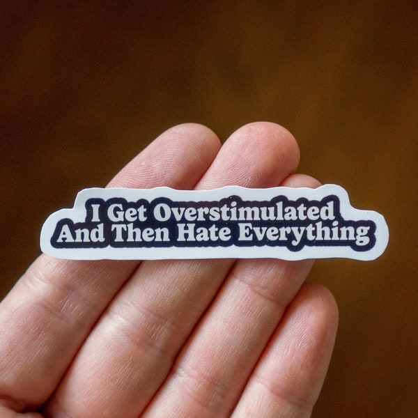 Funny Autism Sticker - Etsy