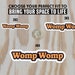 Womp Womp Vinyl Sticker, Funny Stickers, Sarcastic Stickers, Meme ...