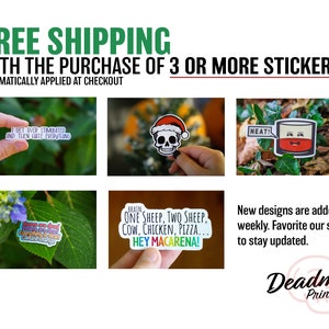 ADHD Brain Sticker, ADHD Neurodivergent Vinyl Sticker, Executive ...