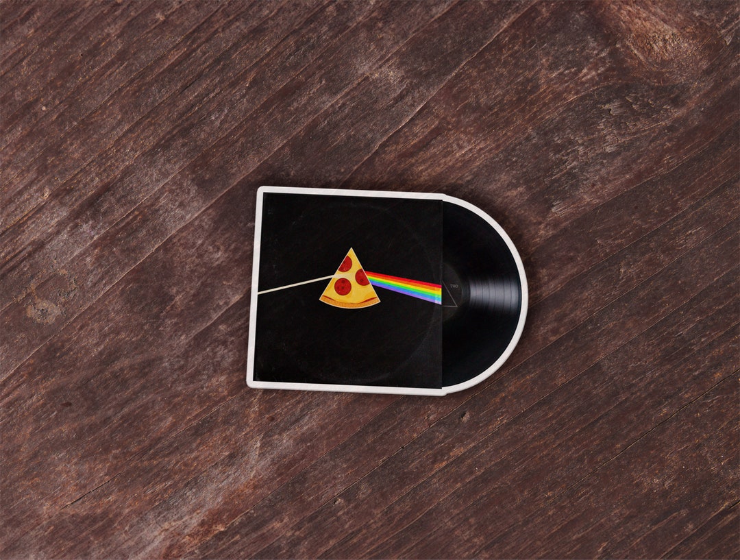 Pizza Vinyl Music Album Sticker, Birthday Vinyl Sticker, Pizza Party ...