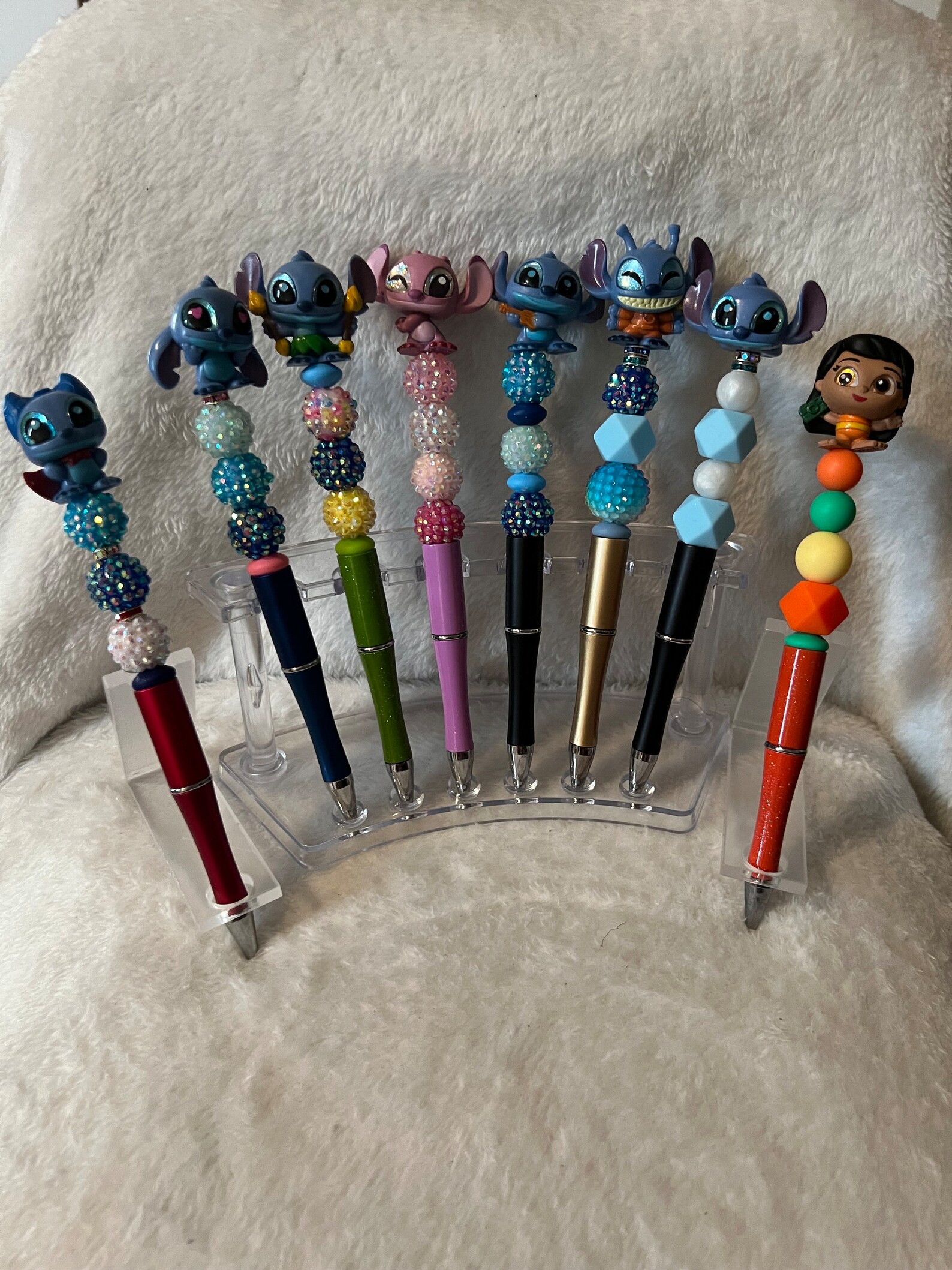 Cute Lilo and Stitch Pen Set - Etsy