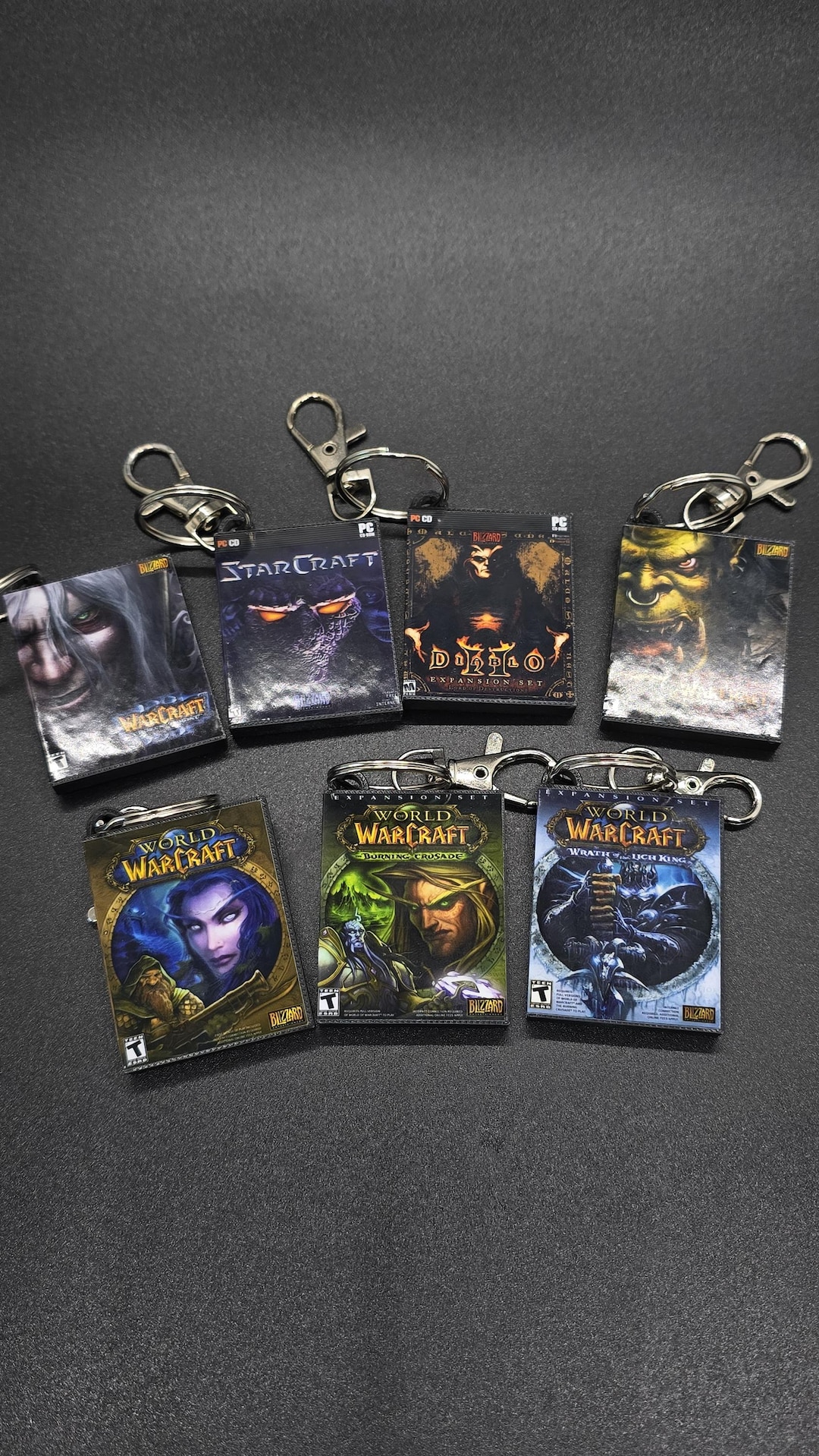 Miniature PC Keychains - Etsy