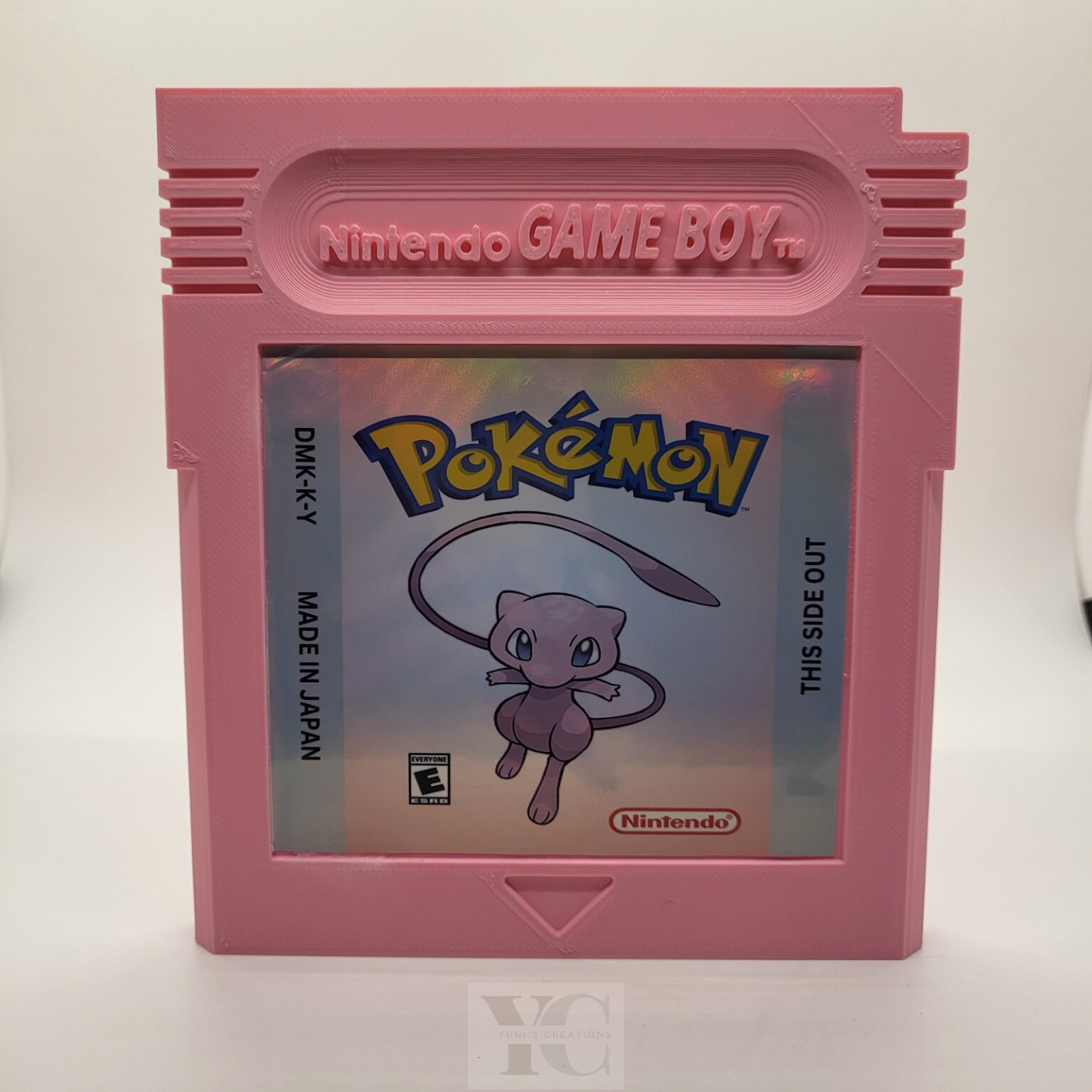Nintendo Gameboy Wall Decor GIANT Size Pokemon mew, Mewtwo Pink, Purple ...
