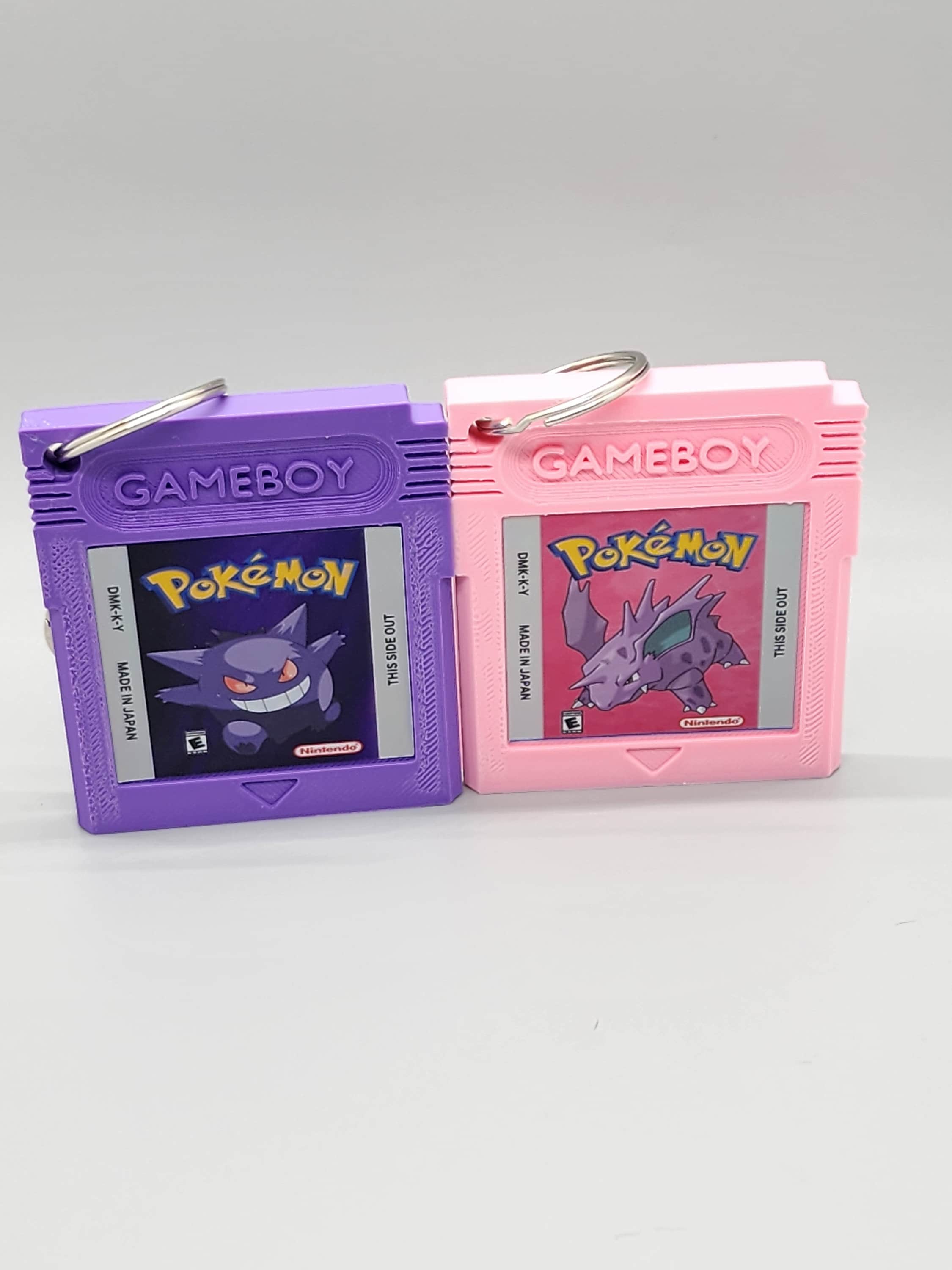 Nintendo Gameboy Keychain Mini & Real Size Pokemon - Etsy