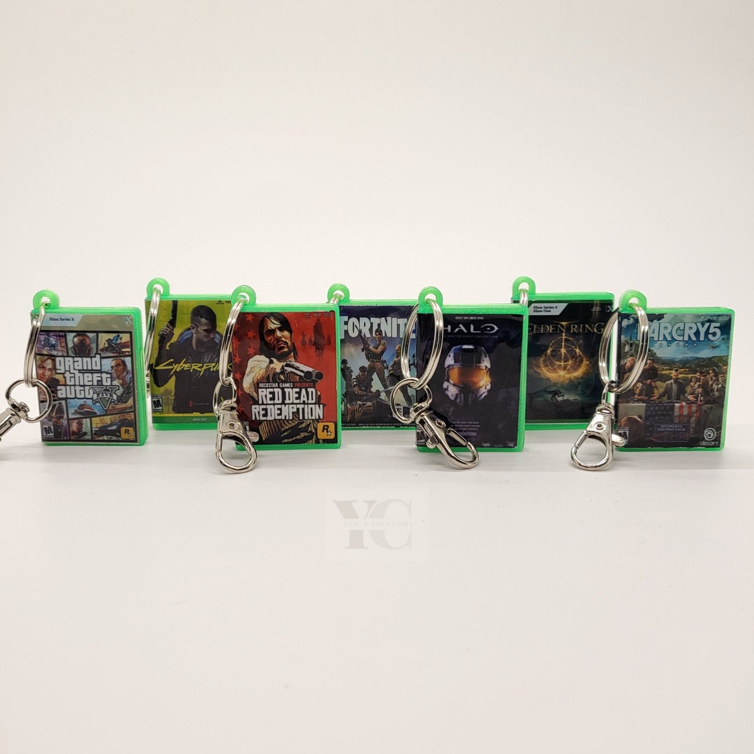 Miniature Game Box Keychain Xbox starfield-cod4 Modern - Etsy