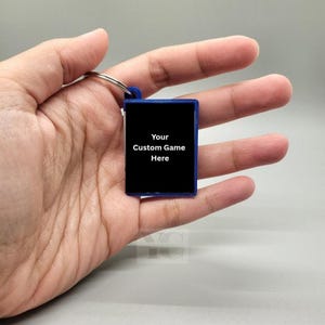 PS5 Game Box Keychain Spiderman 2, Minecraft Legends, Star Wars Jedi ...