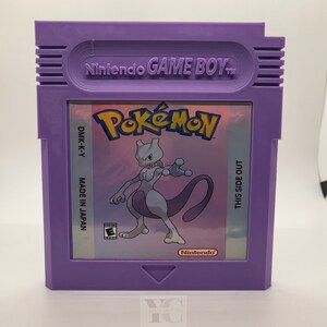 Nintendo Gameboy Wall Decor GIANT Size Pokemon mew, Mewtwo Pink, Purple ...