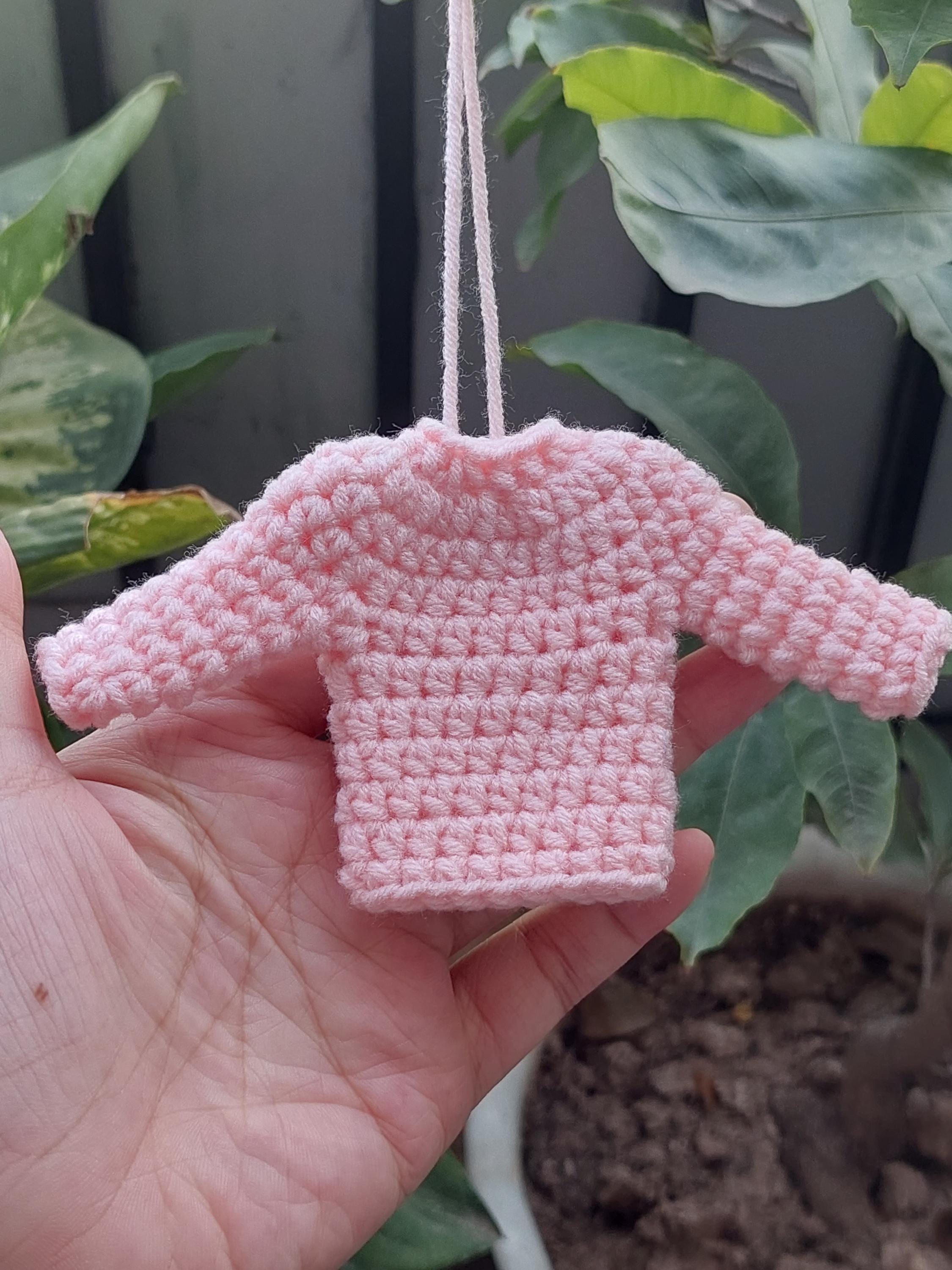 Mini Crocheted Sweater Ornament Chrismast Tree Decoration - Etsy