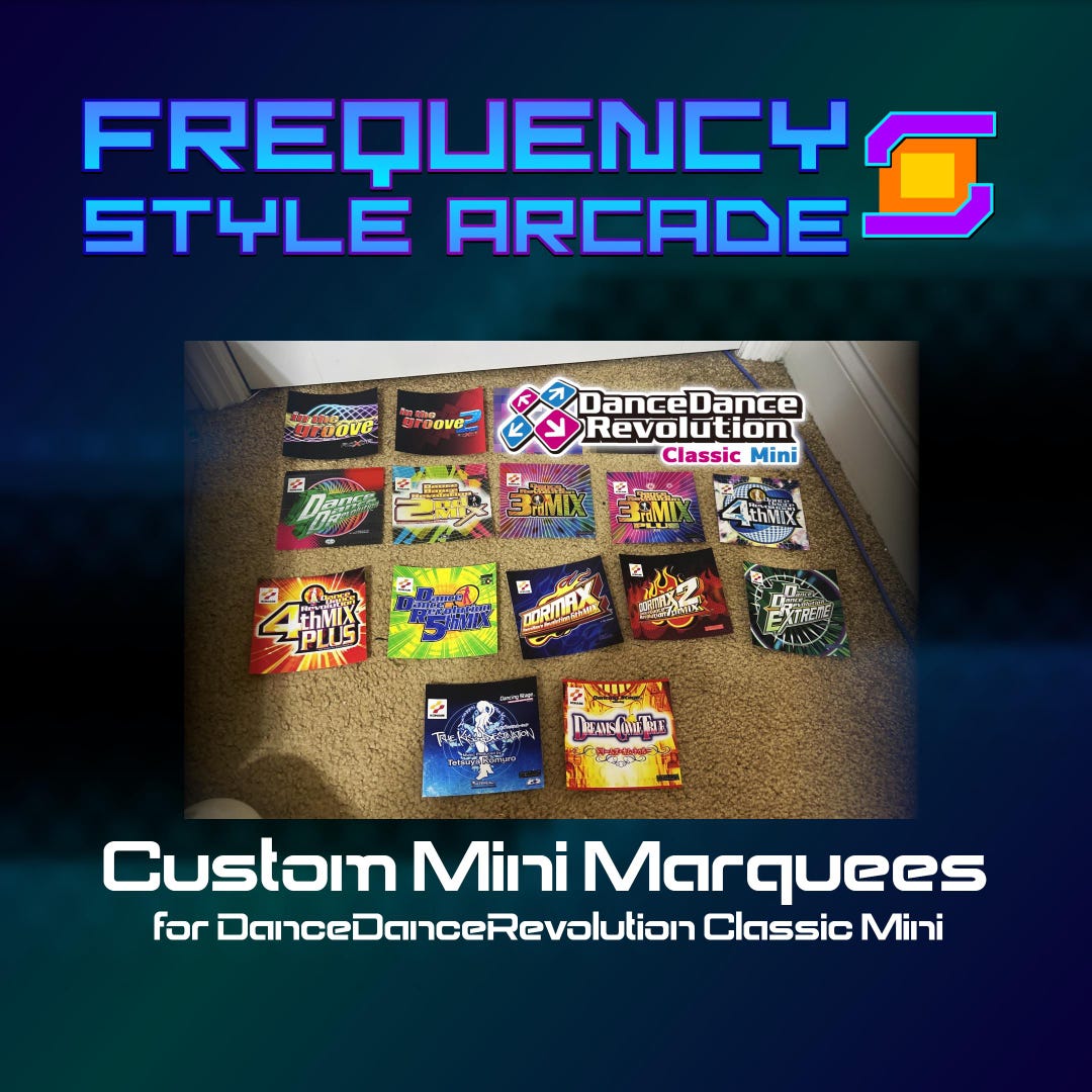 Custom Mini Marquees for DDR Classic Mini - Etsy