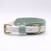Large Custom Two Tone Sage and White Biothane® Collar Waterproof - Etsy