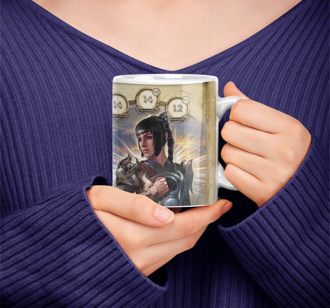 Shadowheart, Dungeons and Dragons Mug, Dungeon and Dragons, Baldur's ...