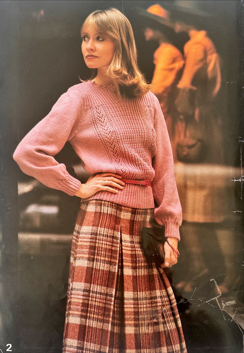 Patons - 17 Downtowner Designs - Vintage Knit Patterns - DIGITAL FILE ...