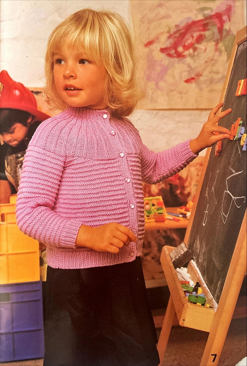 Patons - Toddlers - Vintage Knit Patterns - DIGITAL FILE ONLY - Etsy