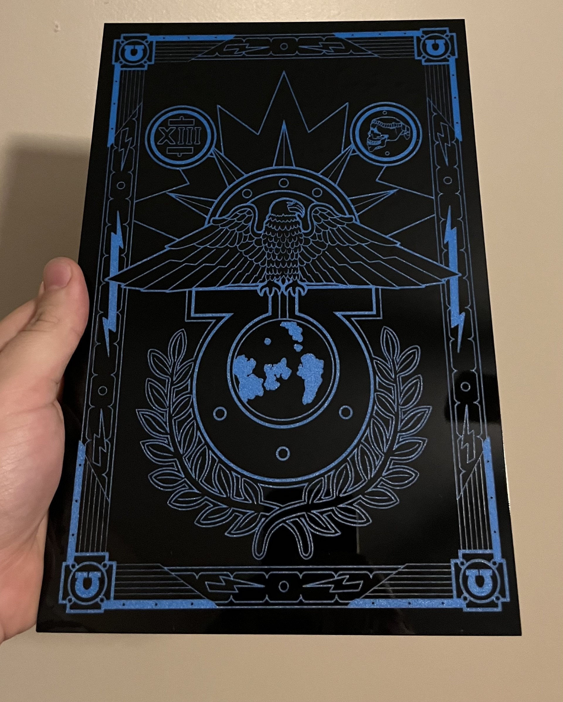 Warhammer 40K Primarch Limited Edition Book Cover in Acrylic - Etsy