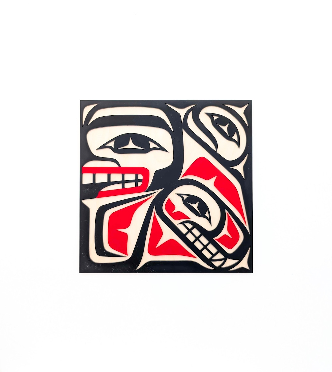 Salish 'bear & Cub' Indigenous Design by Jason Peters Pacific Northwest ...
