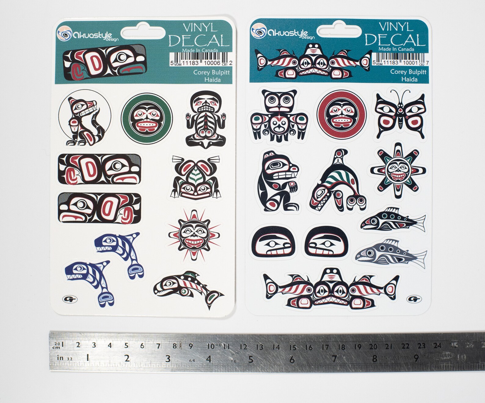 Haida Indigenous Design by Corey Bulpitt Vinyl Decals Sticker | Laptop ...